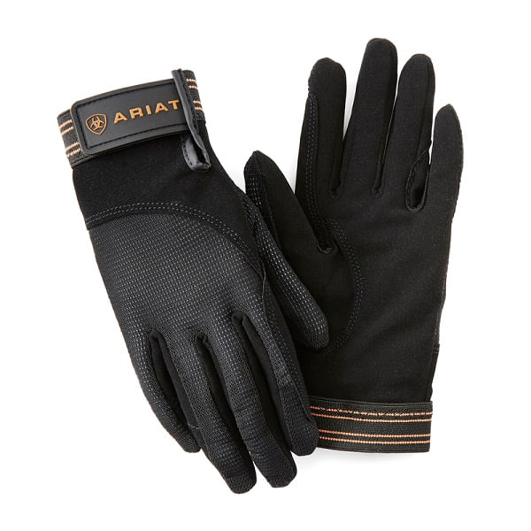 Ariat Air Grip Riding Gloves - Black | www.applesaddlery.com ...