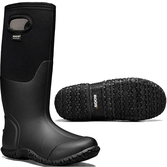 Bogs Women's Mesa Solid Insulated Rain BootsBlack