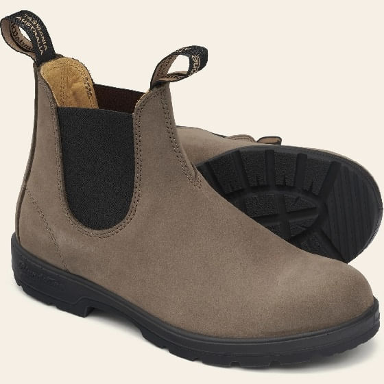 Blundstone Leather Lined Stone Nubuck Stone