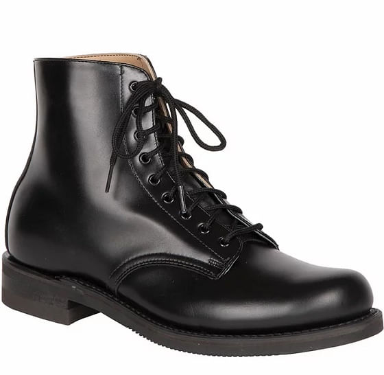 Canada West 7" Black Service Boot