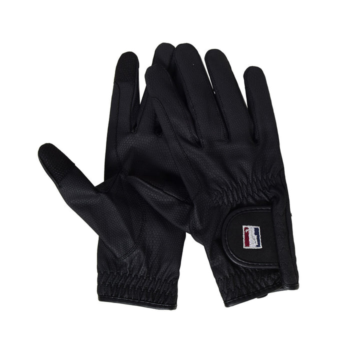 Classic Riding Glove Poly-blk Black