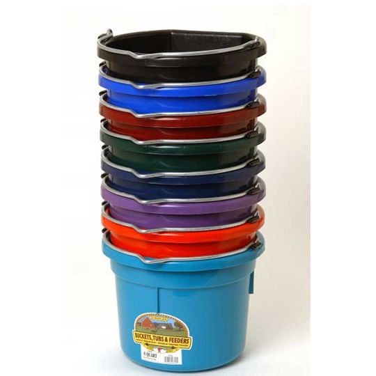 Fortiflex Flat Back Pail (7.5L) | www.applesaddlery.com | Equestrian ...
