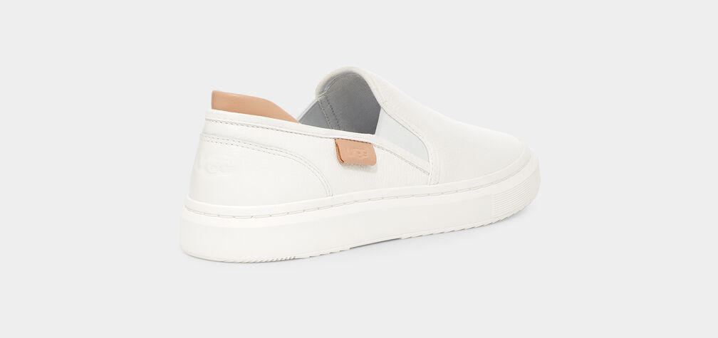 Ugg white slip on sneakers store