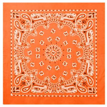 Trainmen Paisley Baddana-orang Orange