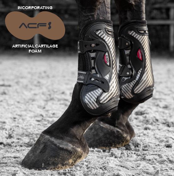 , Exo-flex Tendon Boots-blk/silv, Lemieux It0335900