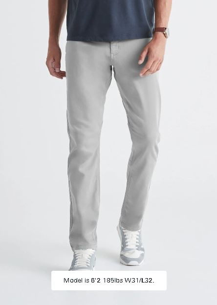 Men's, M No Sweat Relax Pant-fog, Duer Mfnr1002-fog