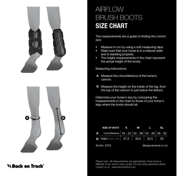 , Back On Track Airflow Boot-blk, Bot 20249002