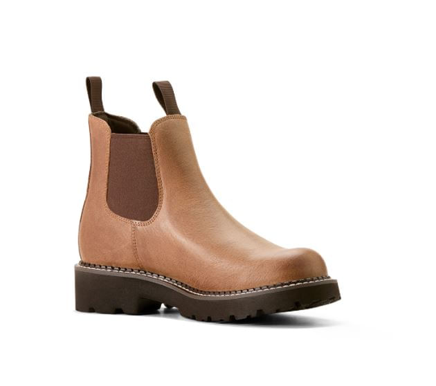 Women's, W Fatbaby Chelsea Boot-natural, Ariat 10053639