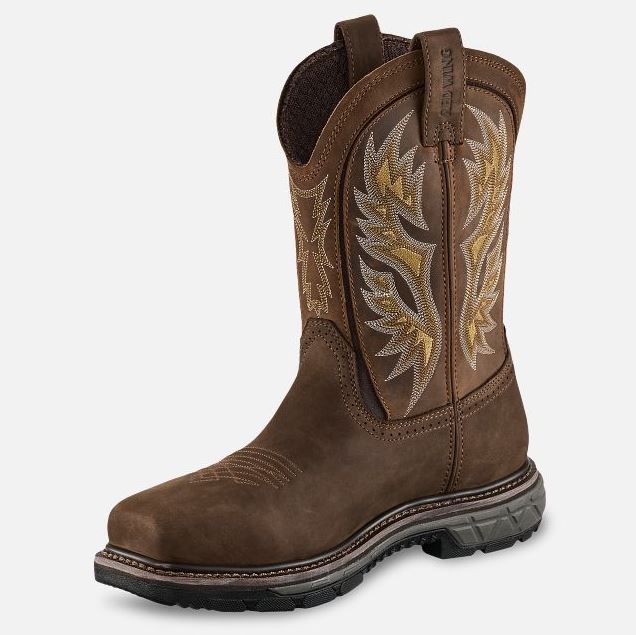 Men's, M Rio Flex Csa Boot-brown, Red Wing 3592