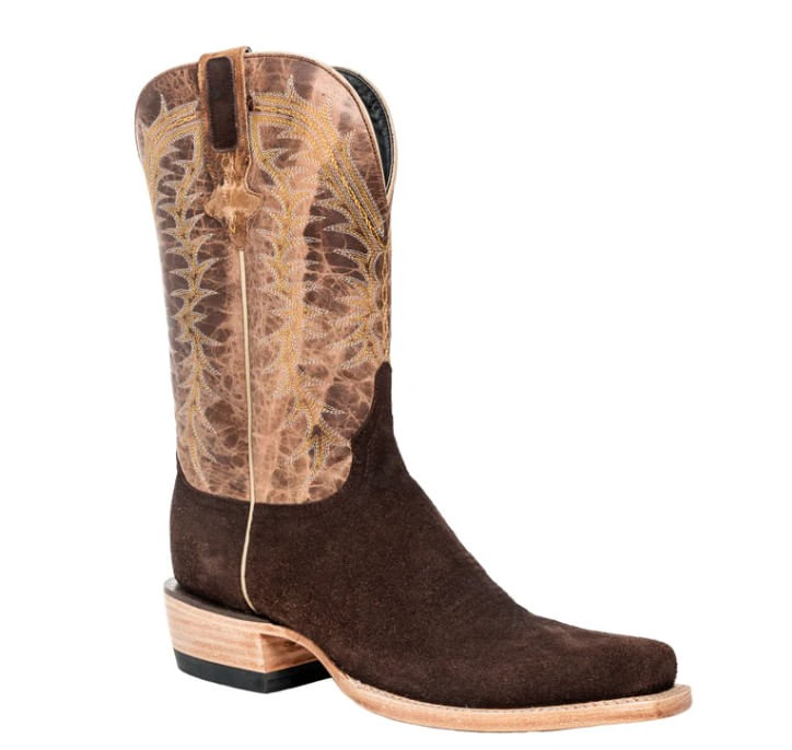 Women's, W Roughout Cutter Boot-chocola, Resistol Rl0409062cw-chocolate